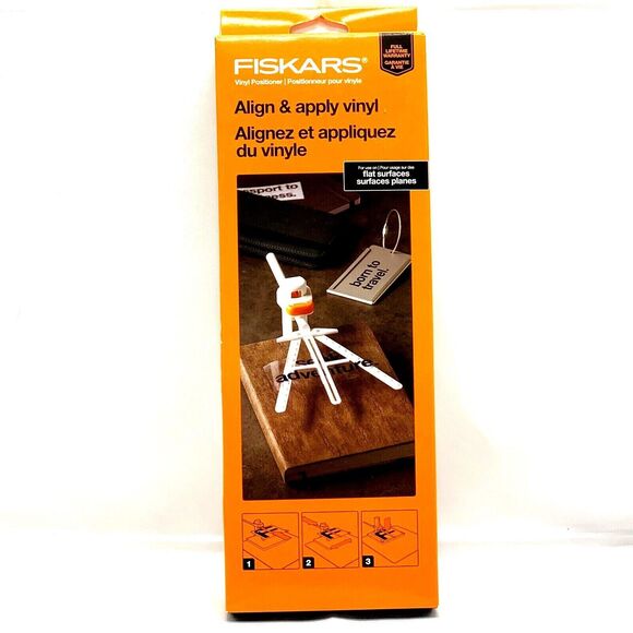 Design | Fiskars Vinyl Alignment Tool Align And Apply Vinyl Flat ...